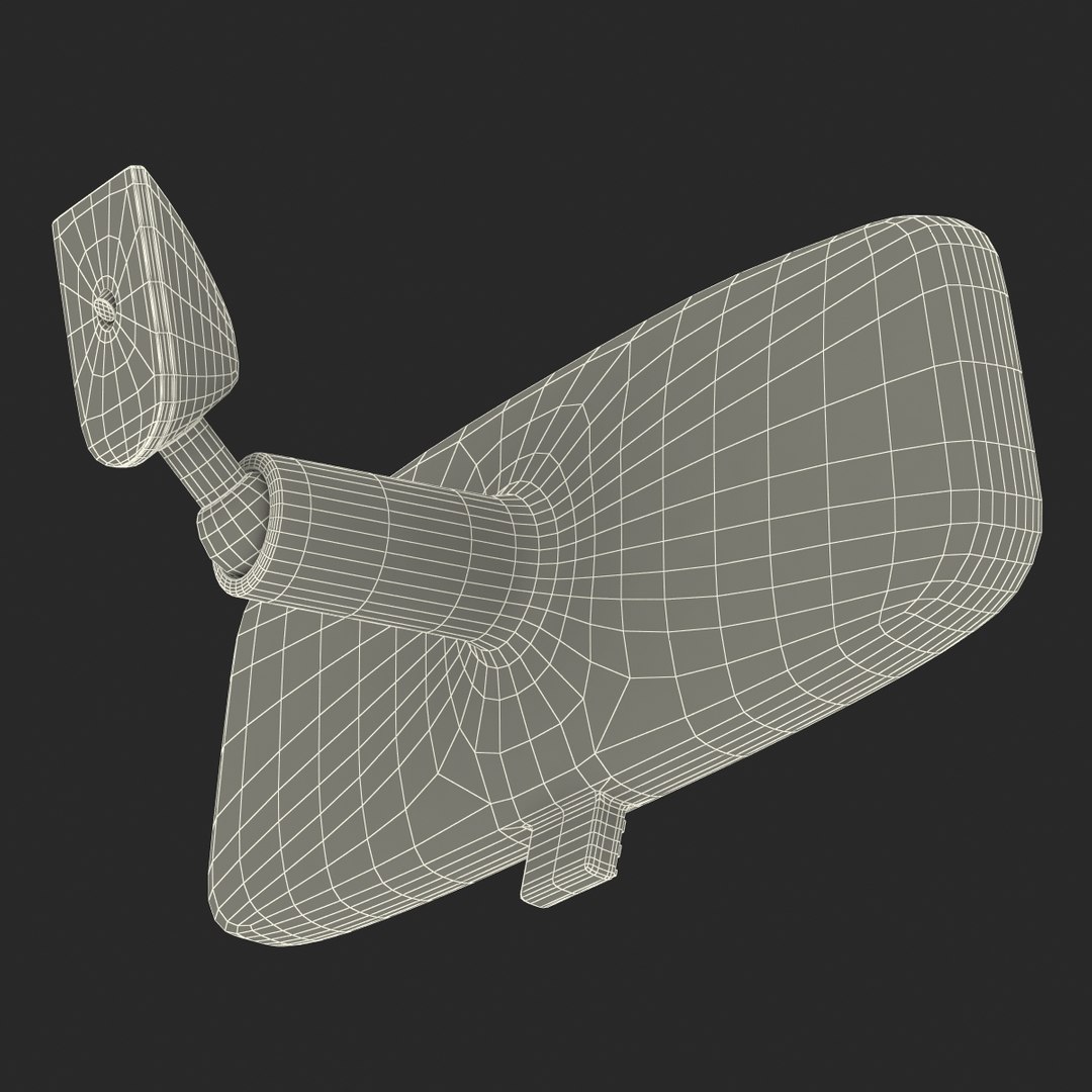 3d car rearview mirror