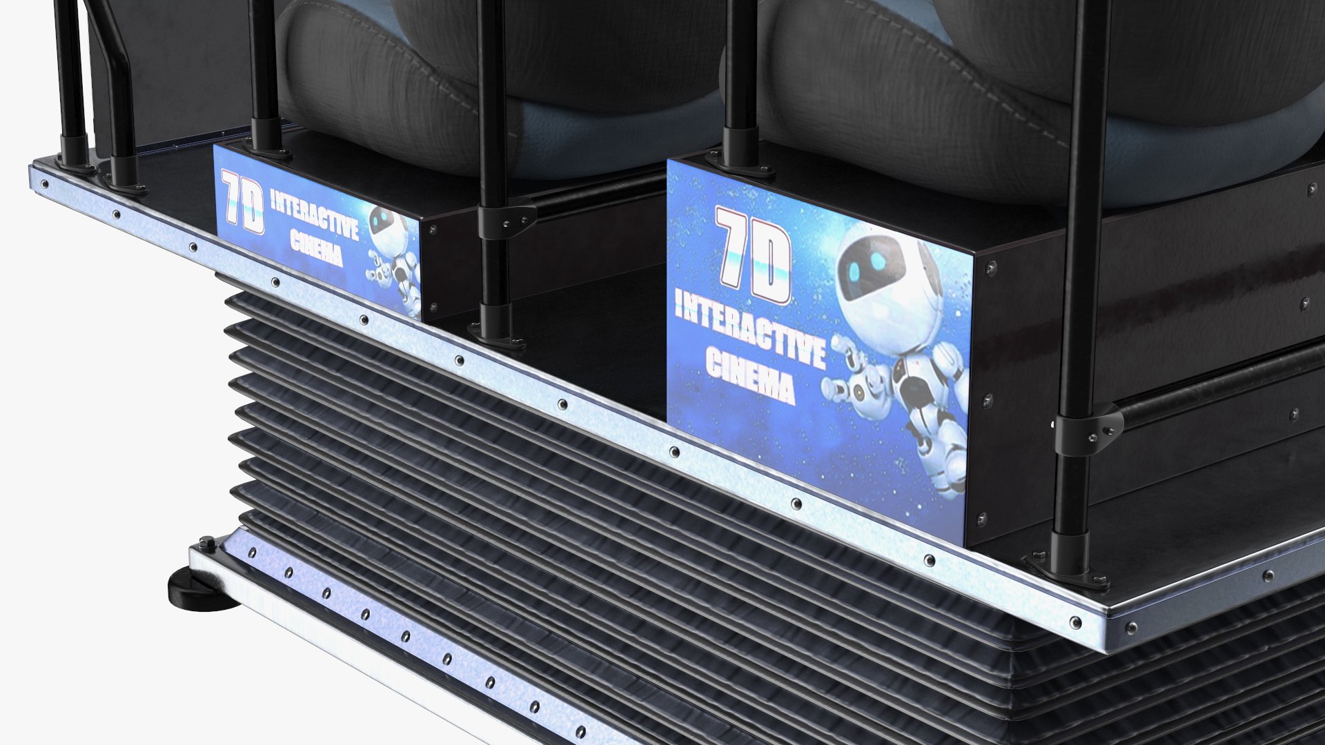 Virtual Reality Game Machine 7D Cinema 3D model - TurboSquid 1763460