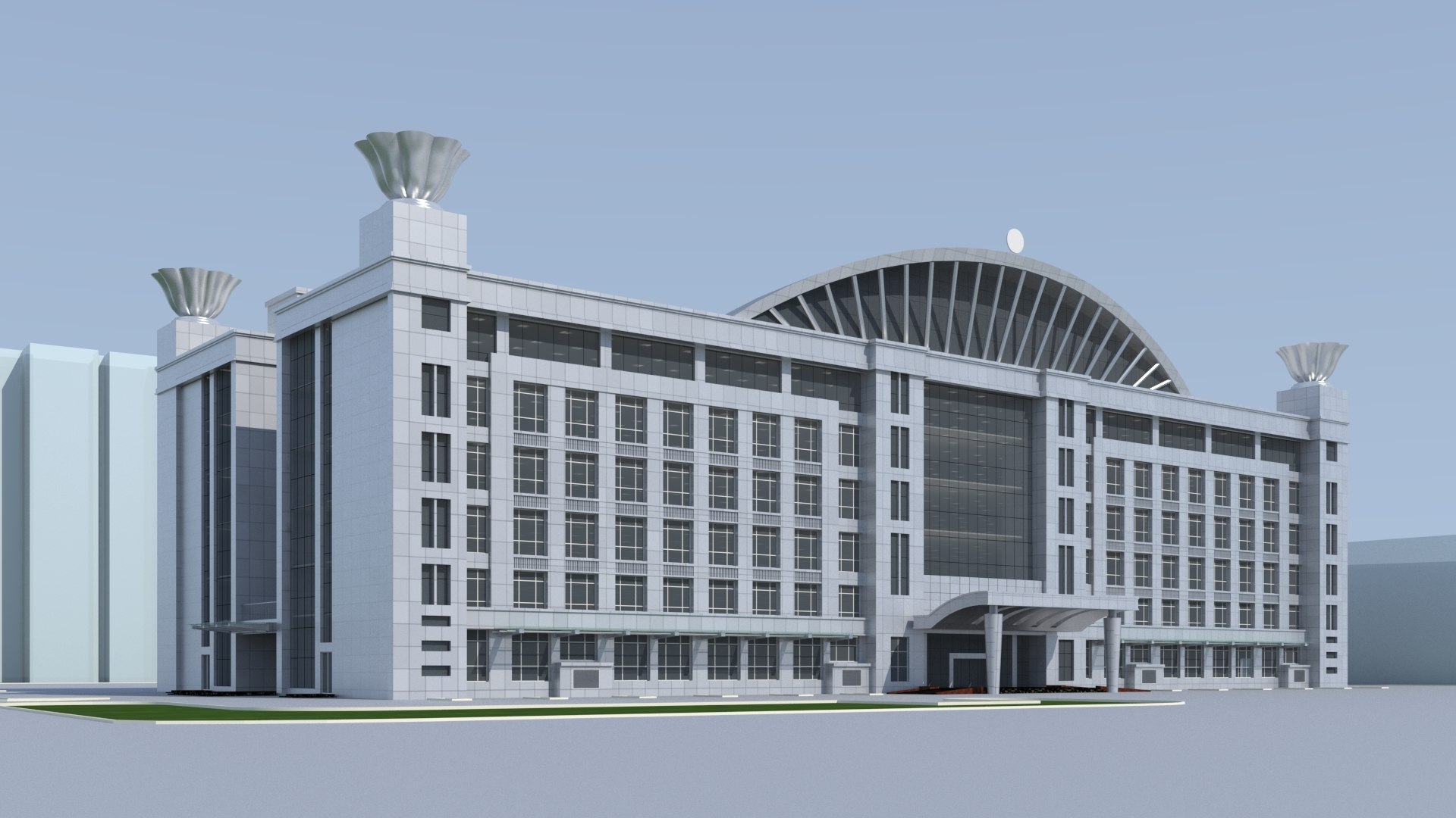 Hospital 3D Model - TurboSquid 2206024