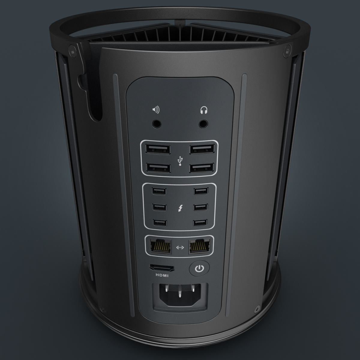 3d apple mac pro 2013