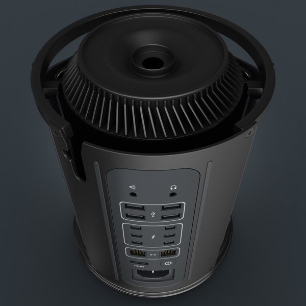 3d apple mac pro 2013