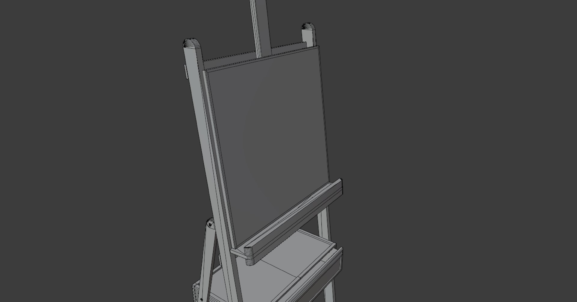 3D Easel 3D Model Model - TurboSquid 1784010