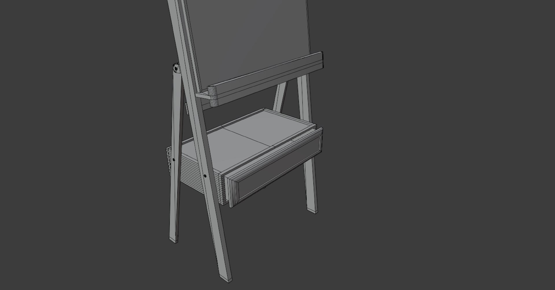 3D Easel 3D Model Model - TurboSquid 1784010