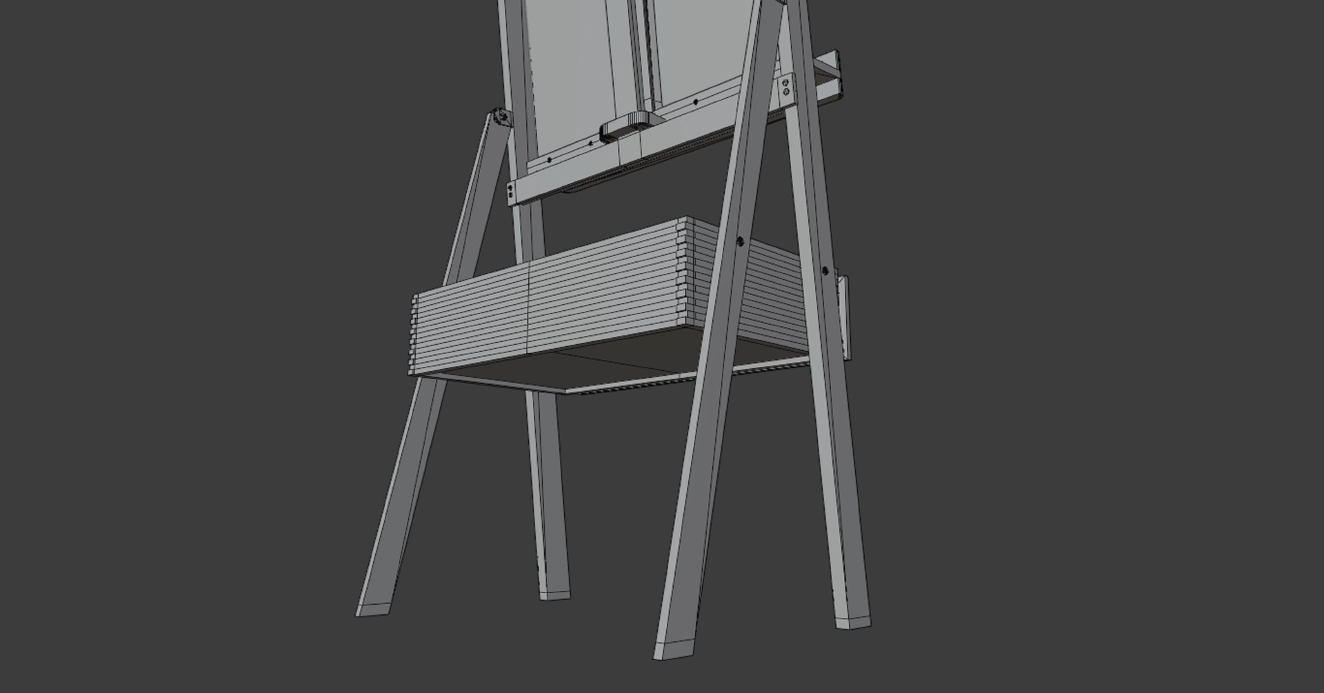 3D Easel 3D Model Model - TurboSquid 1784010