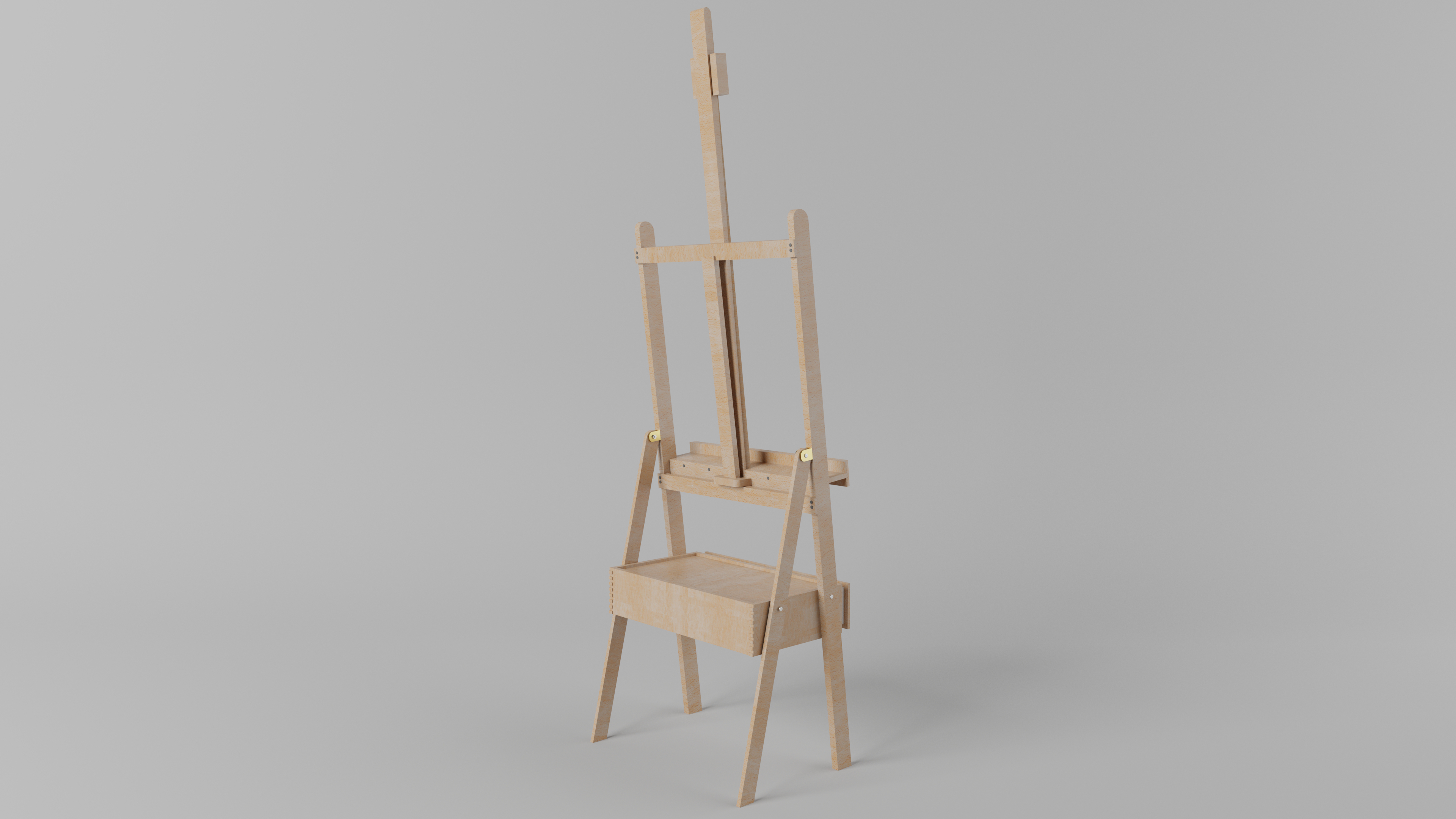 3D Easel 3D model model - TurboSquid 1784010