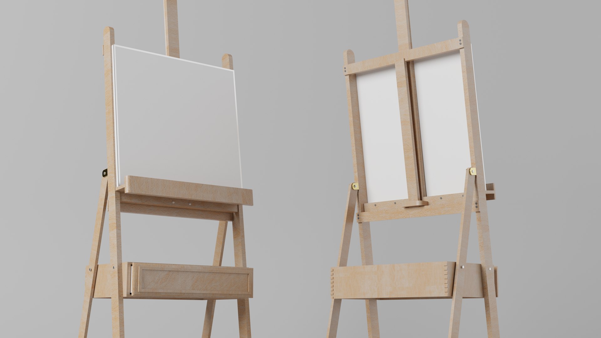 3D Easel 3D Model Model - TurboSquid 1784010