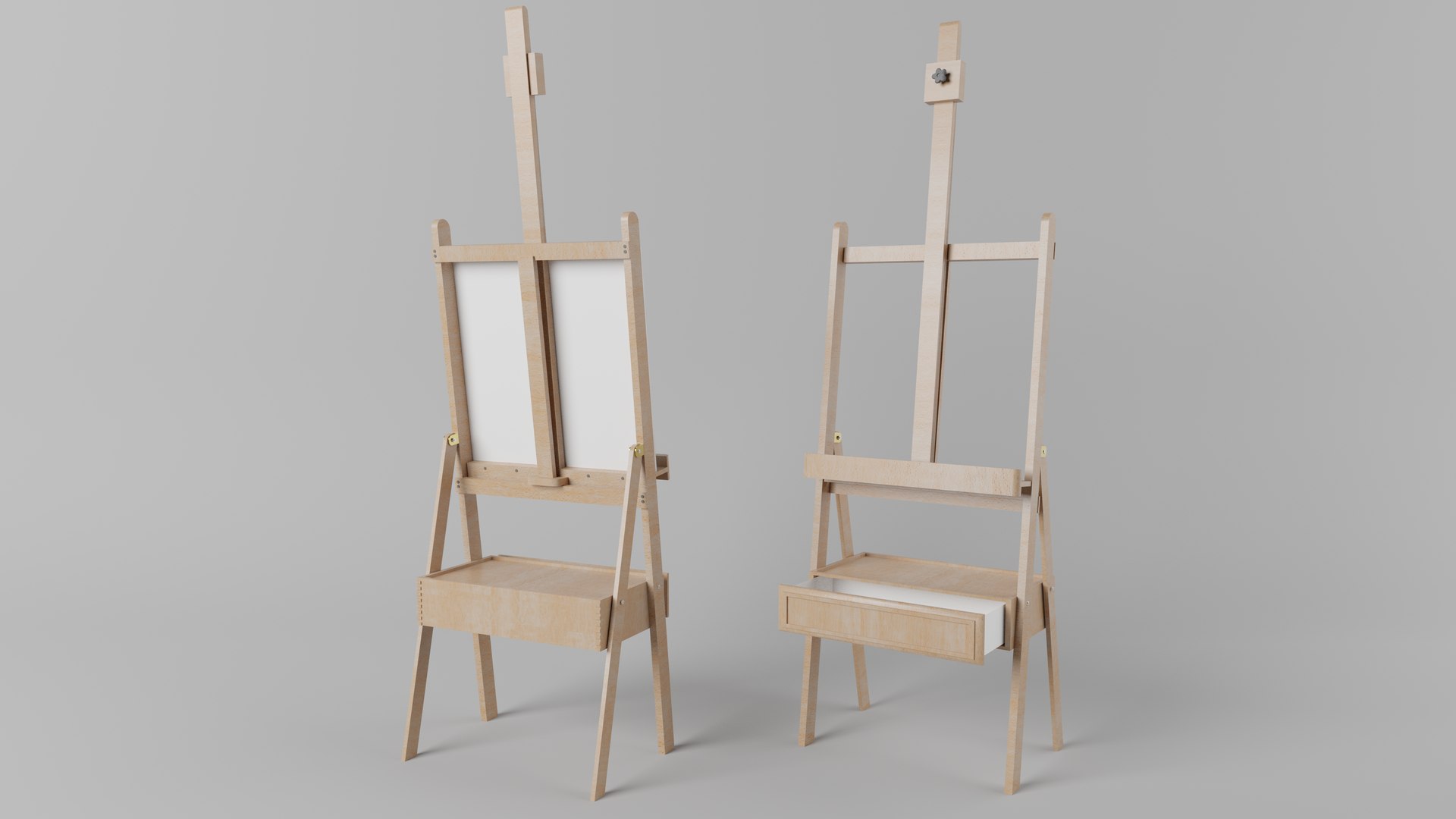 3D Easel 3D Model Model - TurboSquid 1784010