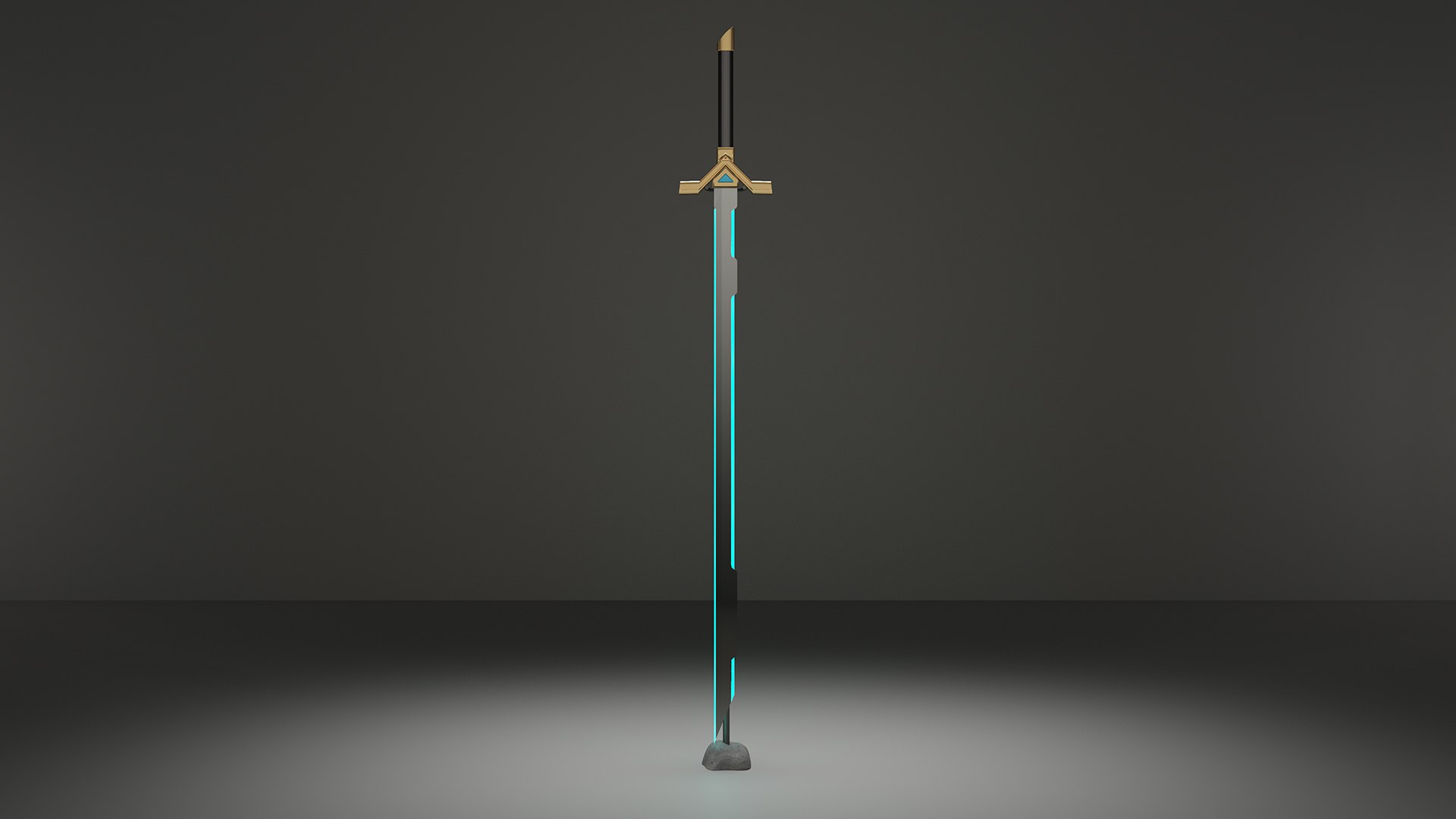3D Modern Neon Sword - TurboSquid 1961159