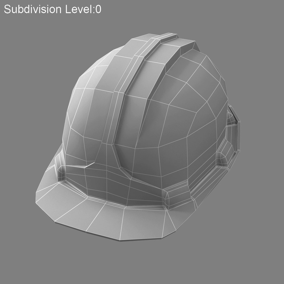 hard hat 3d model