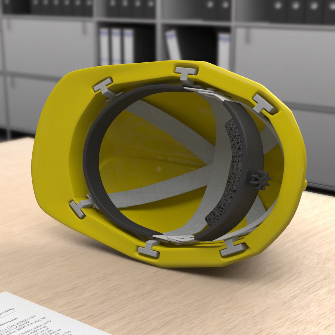 hard hat 3d model