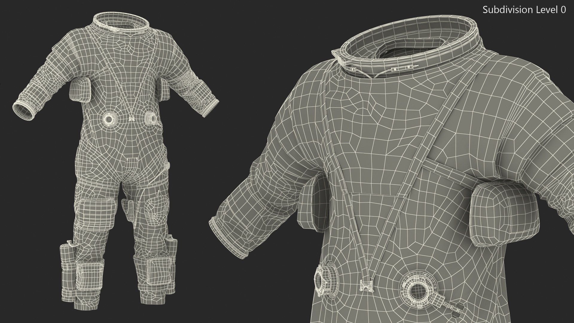 Nasa ocss suit 3D model - TurboSquid 1565320