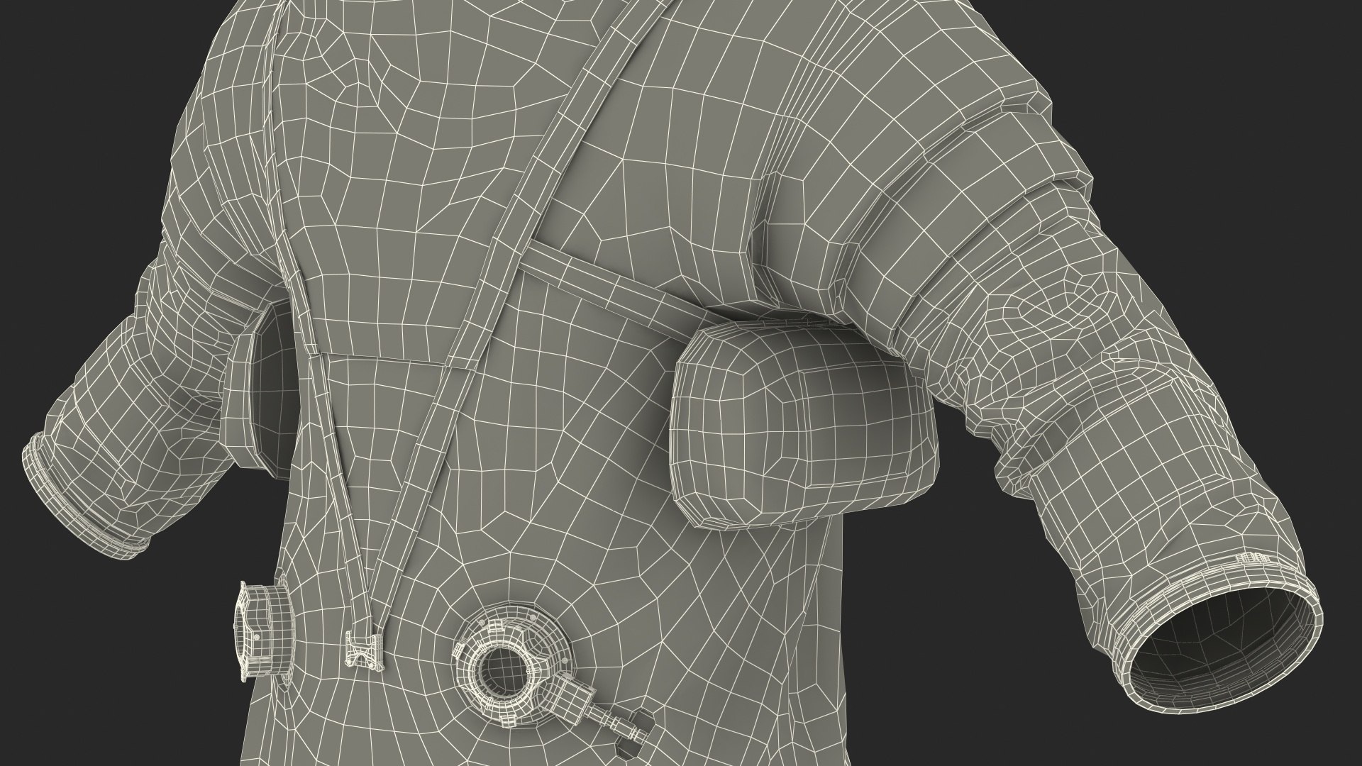 Nasa ocss suit 3D model - TurboSquid 1565320