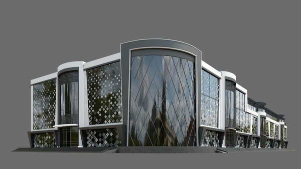 Office Building 3D model - TurboSquid 2029018