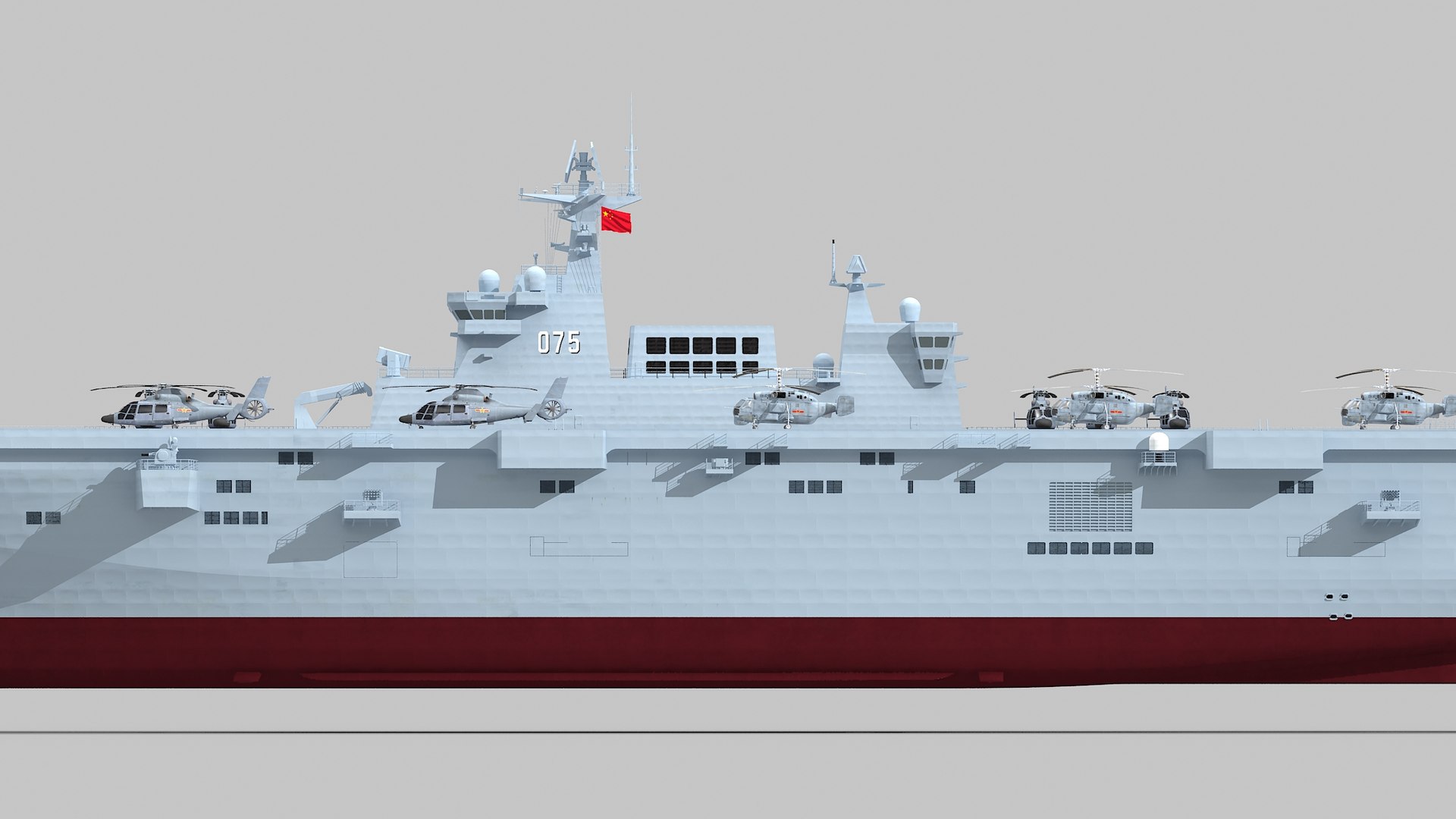 Chinese Navy Type 075 Model - TurboSquid 1504155