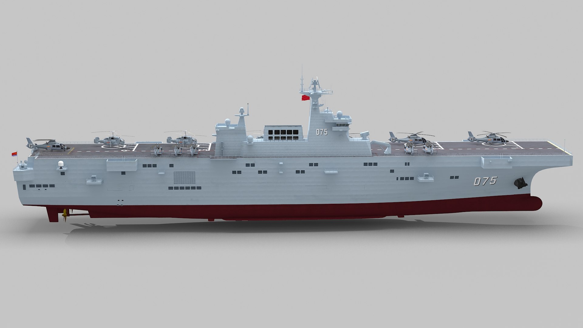 Chinese Navy Type 075 Model - TurboSquid 1504155