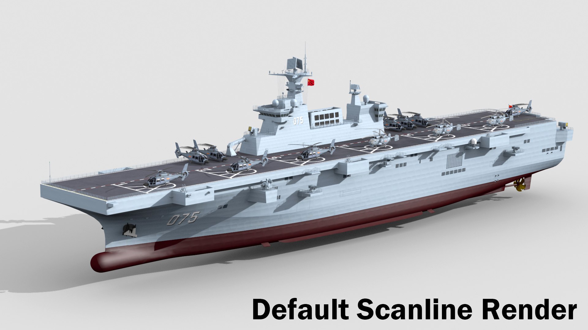 Chinese Navy Type 075 Model - TurboSquid 1504155