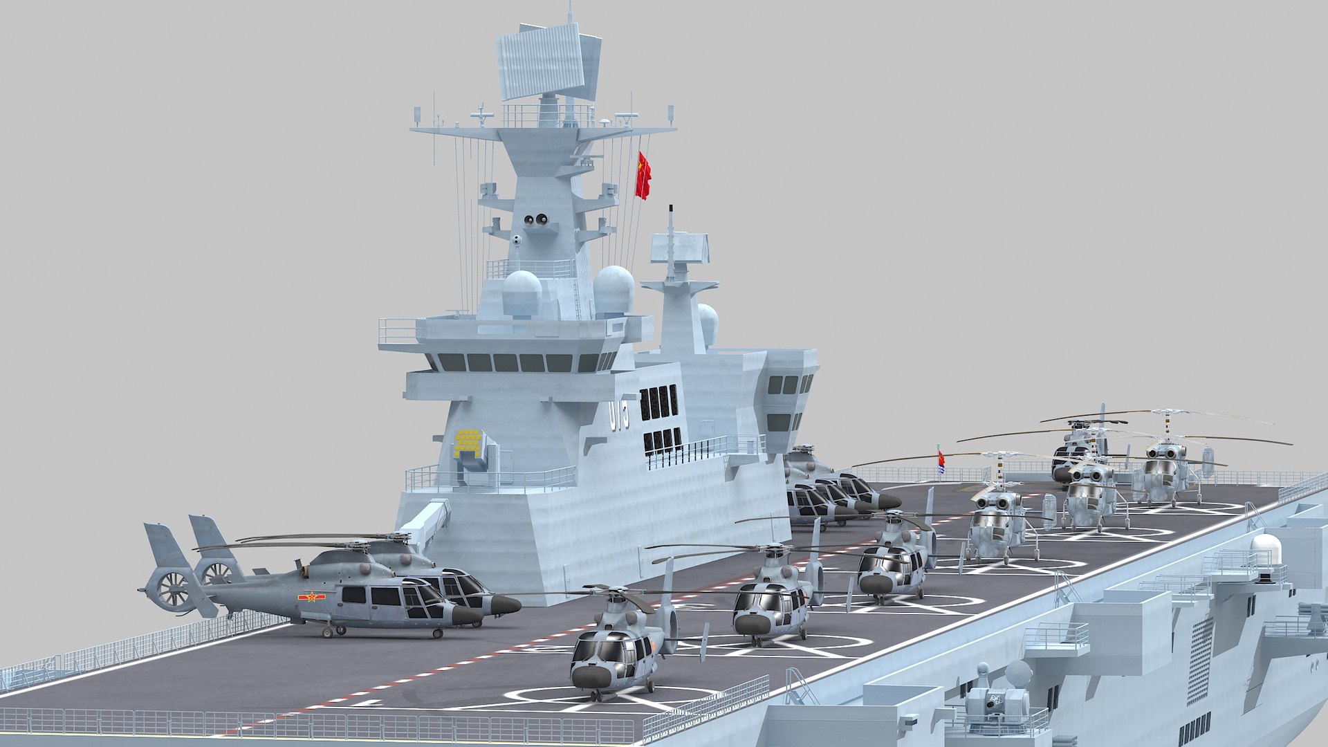 Chinese Navy Type 075 Model - TurboSquid 1504155