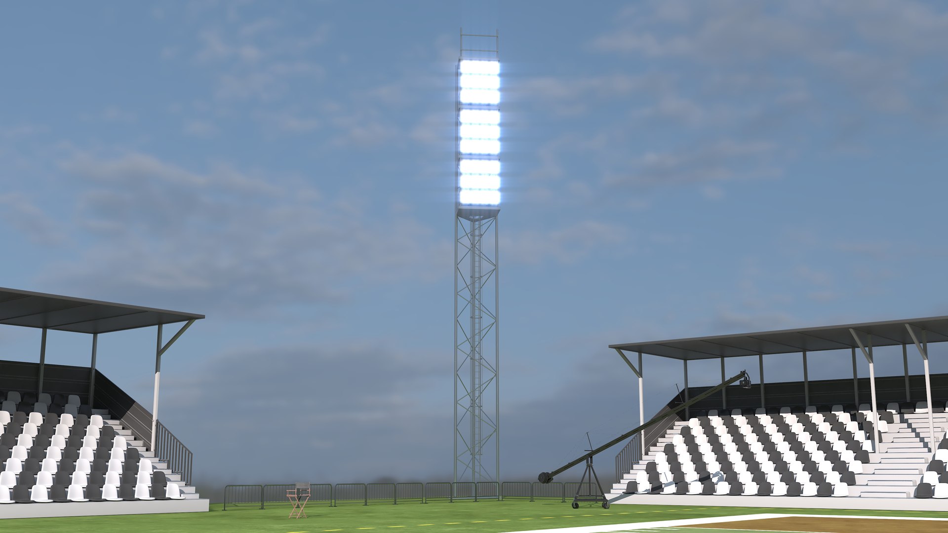 3D Football Stadium - High Detail Model - TurboSquid 2278513