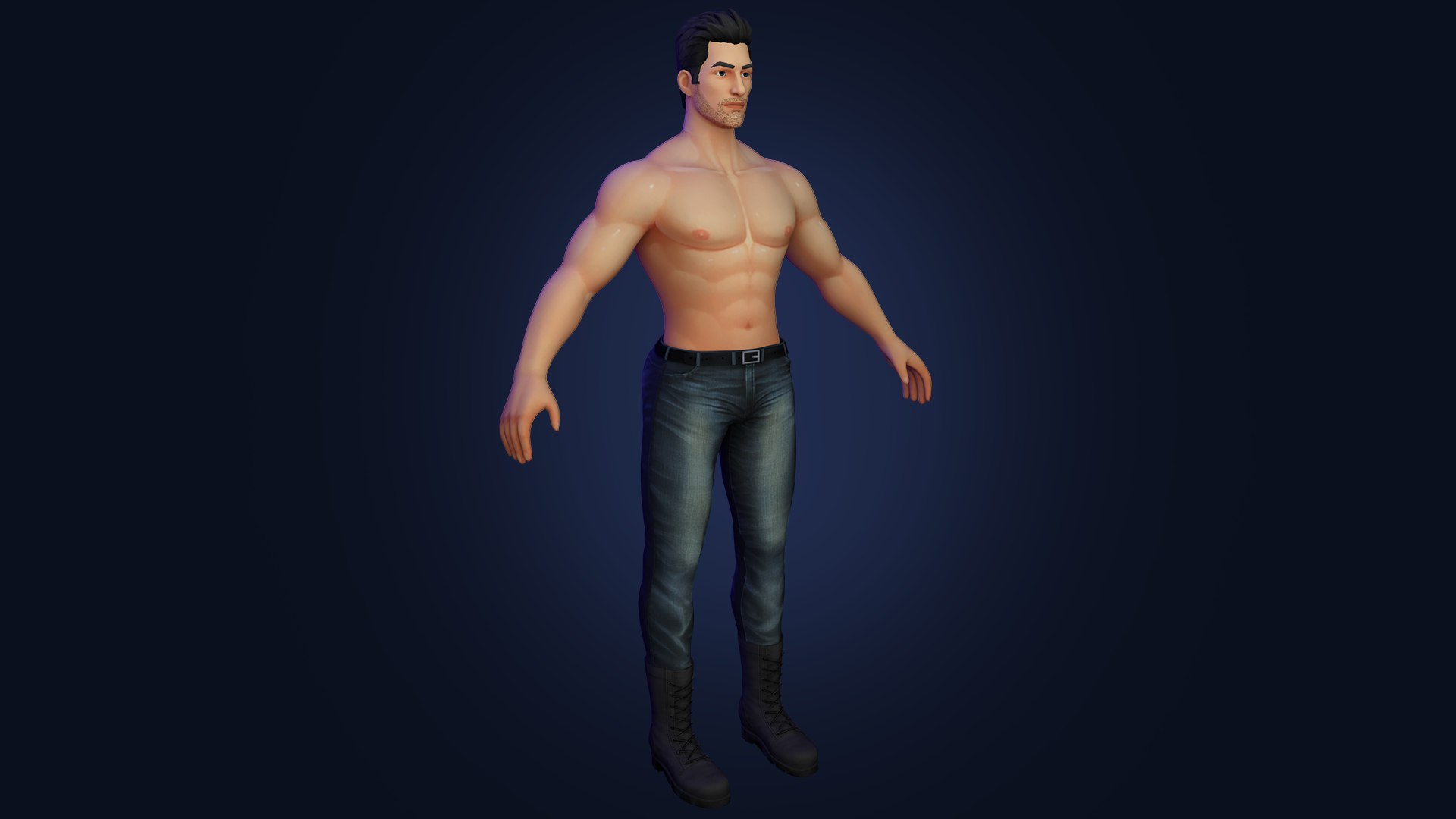 3D Man Model - TurboSquid 2152011