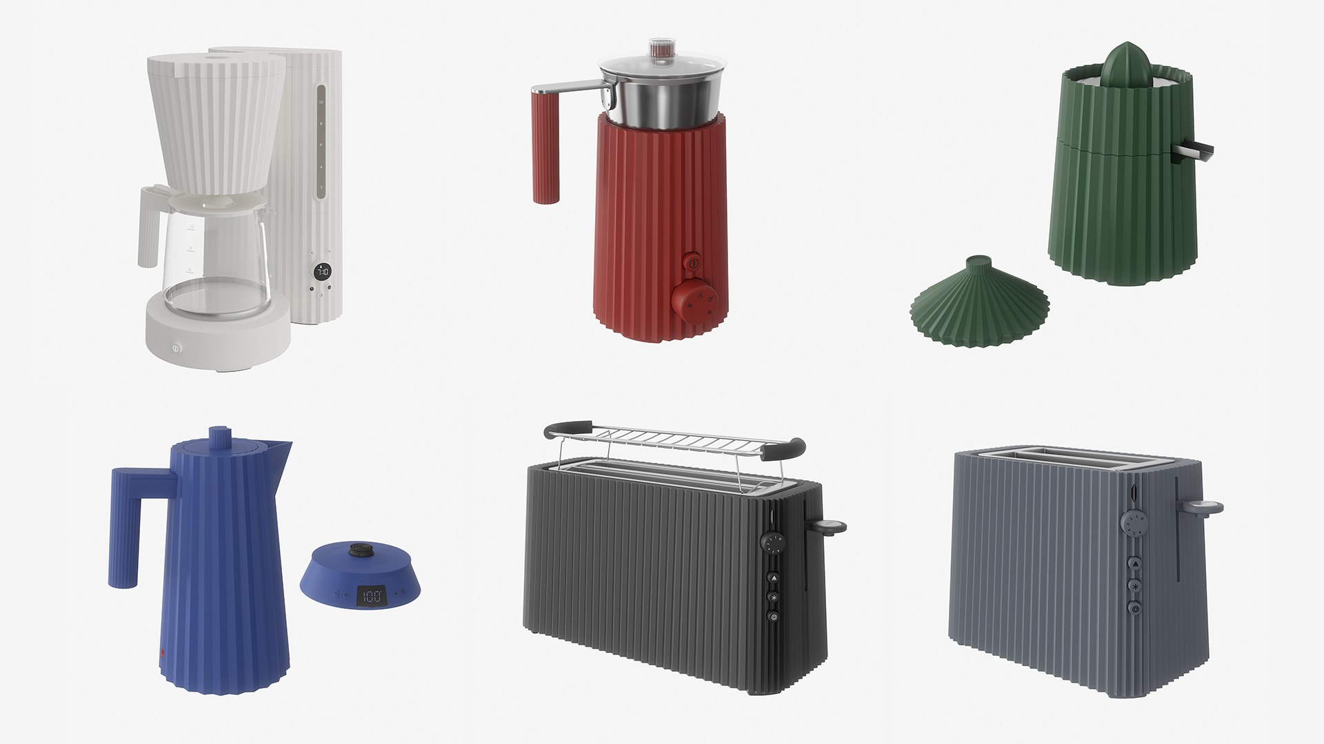 Alessi Kitchen Appliances 3D Model - TurboSquid 2418623