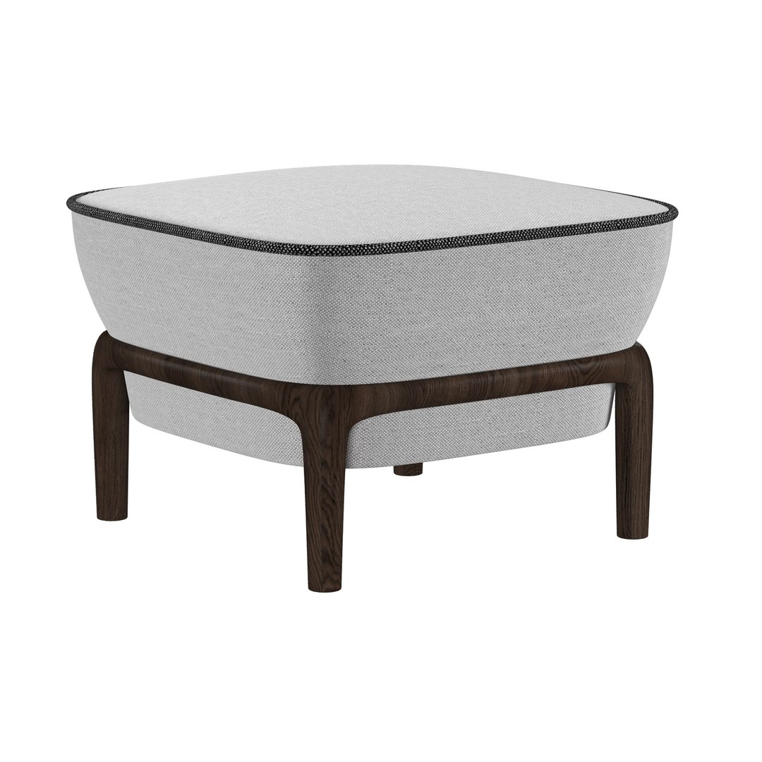 Durban Pouf 3D Model - TurboSquid 1938640