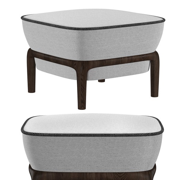 Durban pouf 3D model - TurboSquid 1938640