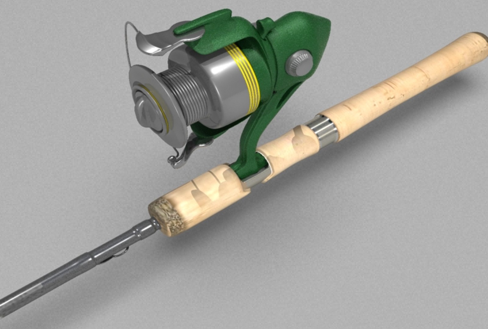 Rod Reel 3d Max