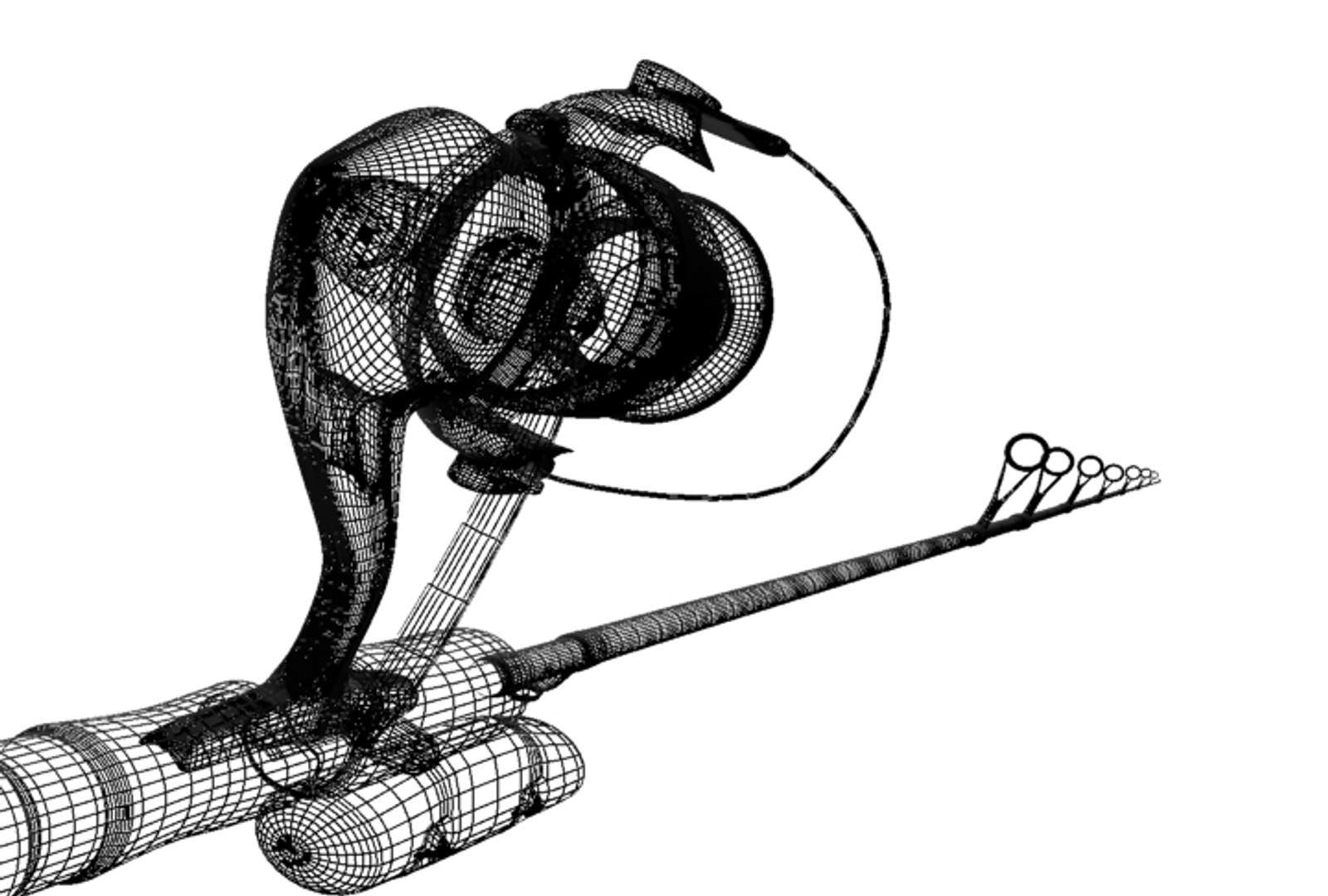 Rod Reel 3d Max