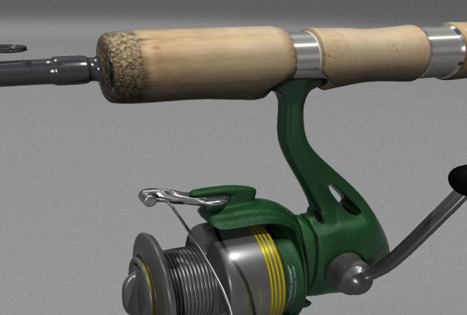 Rod Reel 3d Max