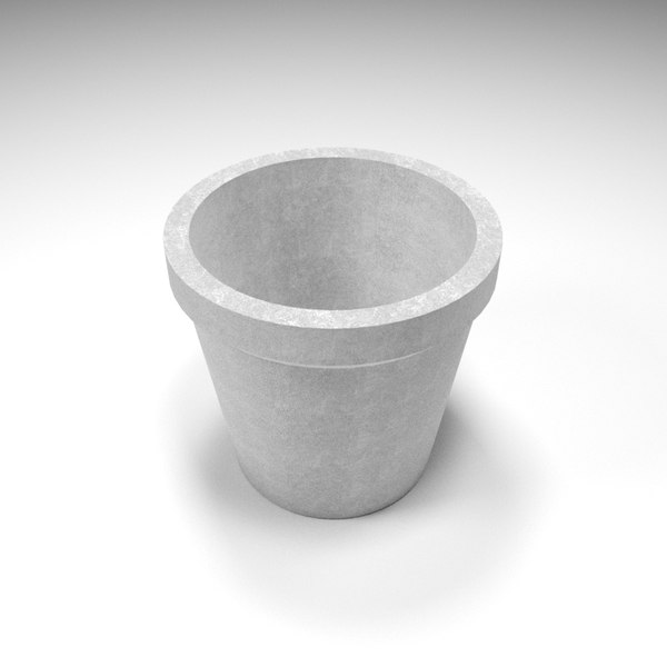 3D plant pot model - TurboSquid 1598398