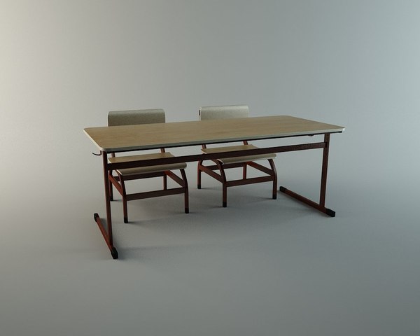 maya school desk