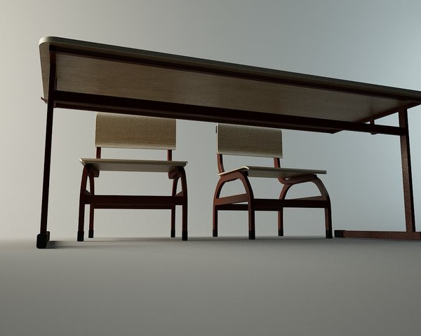 maya school desk
