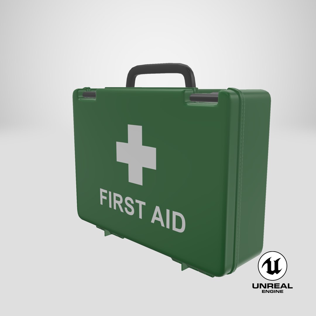3D First Aid Kit Model - TurboSquid 1962203