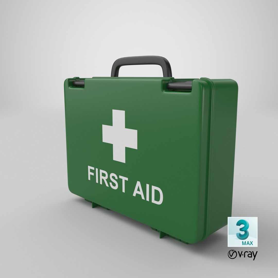 3D First Aid Kit Model - TurboSquid 1962203