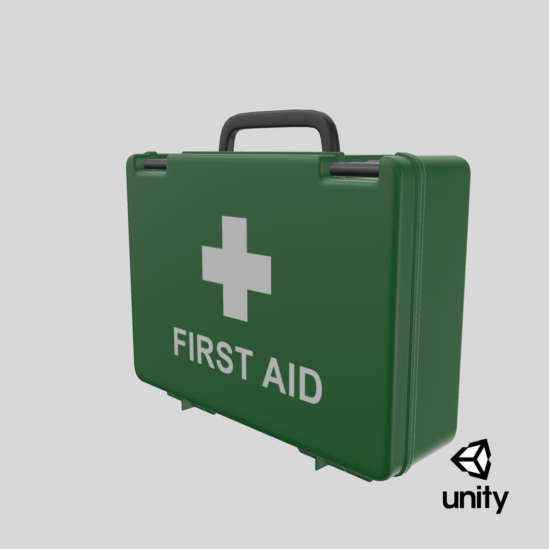 3D First Aid Kit Model - TurboSquid 1962203