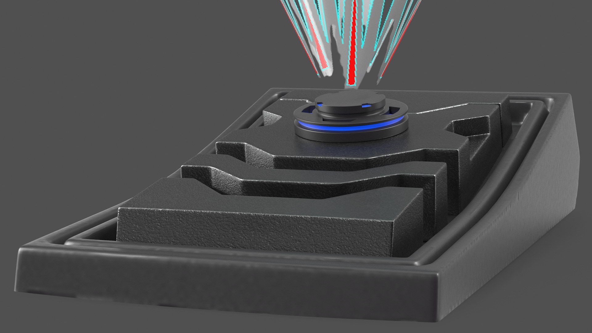 3D model sci fi hologram projector - TurboSquid 1652273
