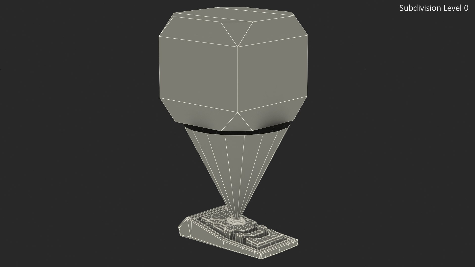 3D model sci fi hologram projector - TurboSquid 1652273