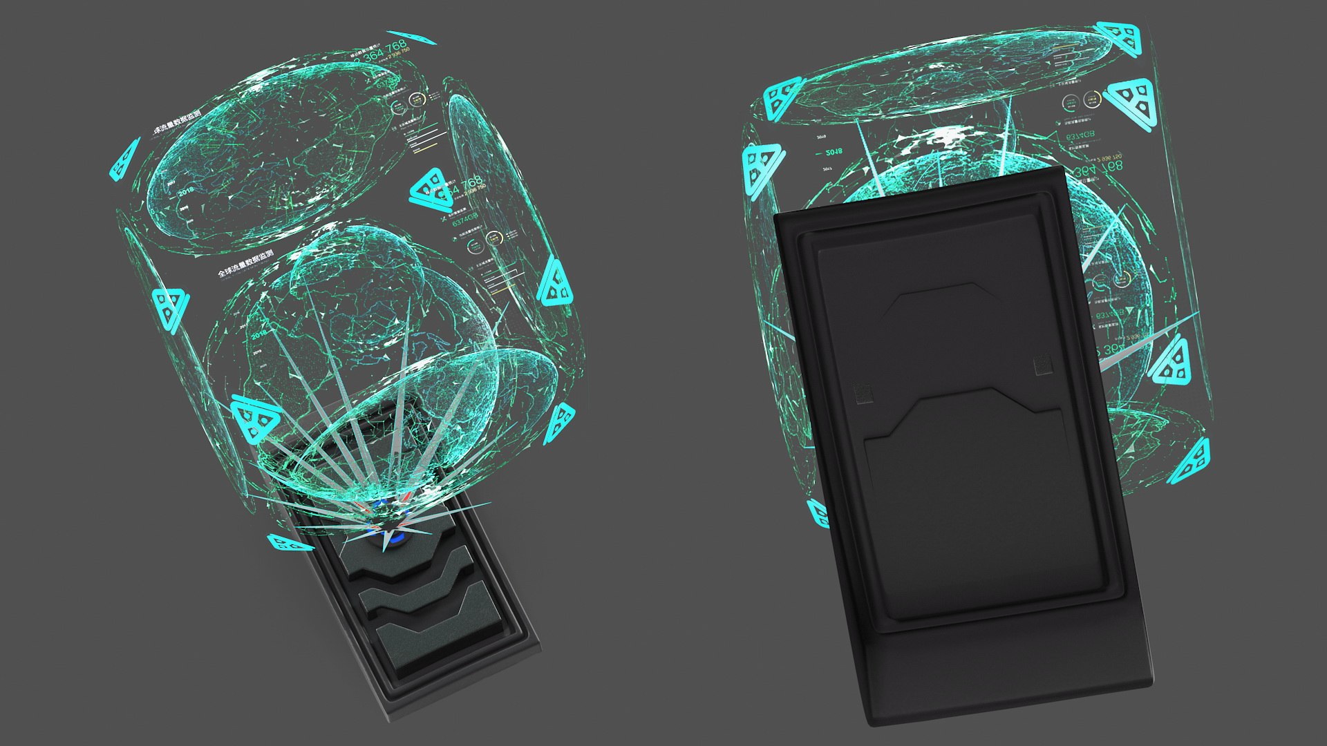 3D model sci fi hologram projector - TurboSquid 1652273
