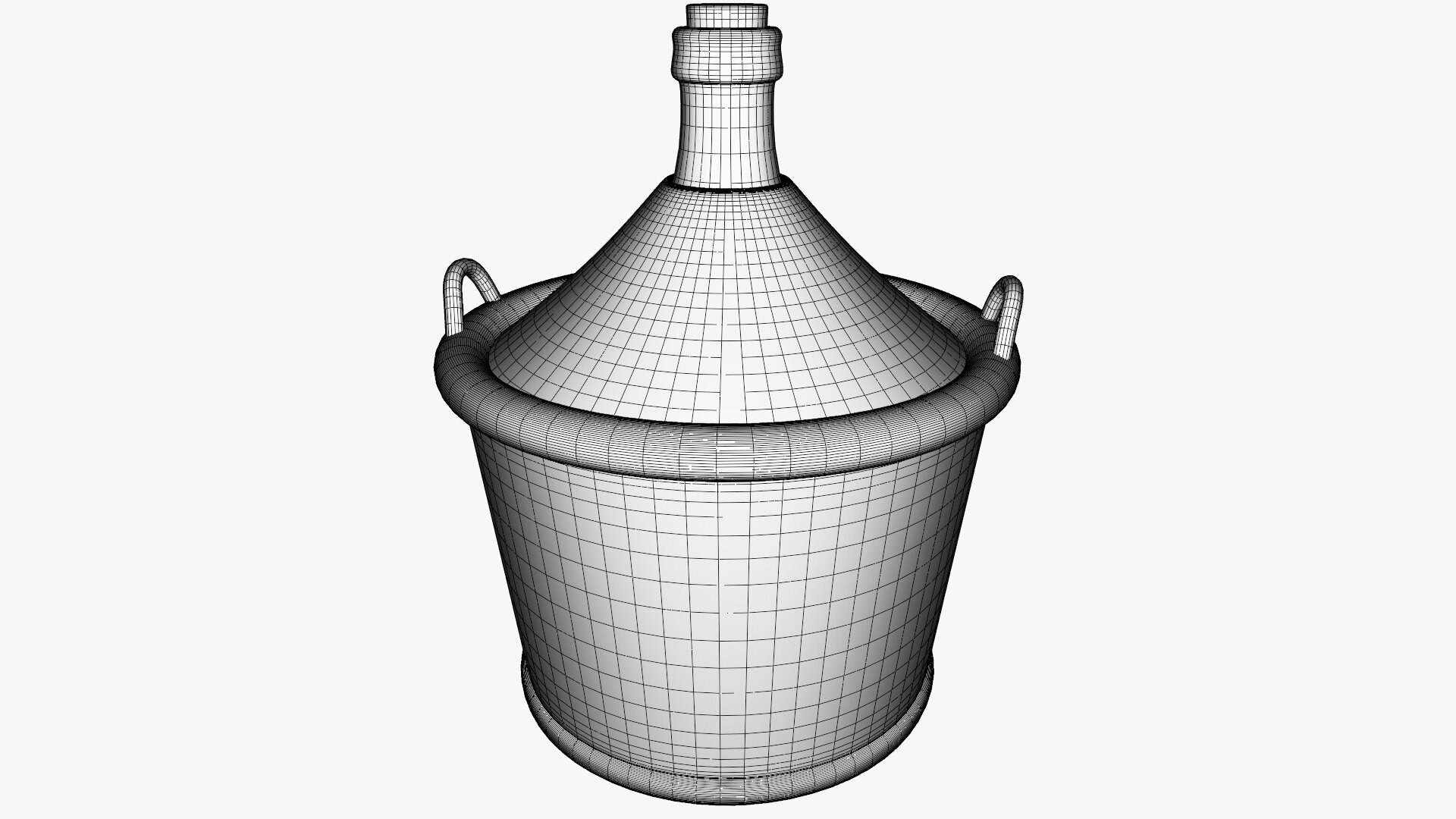 3D Demijohn - TurboSquid 1736270