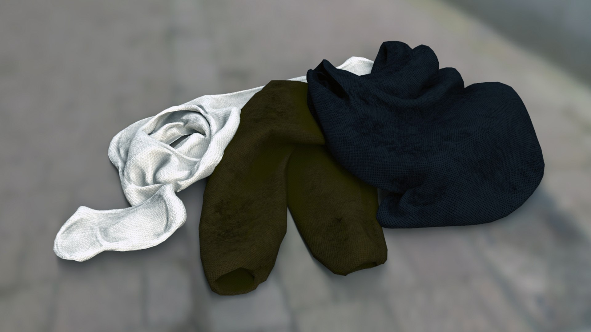 Dirty Pile Pirate Clothing Model - TurboSquid 1462947