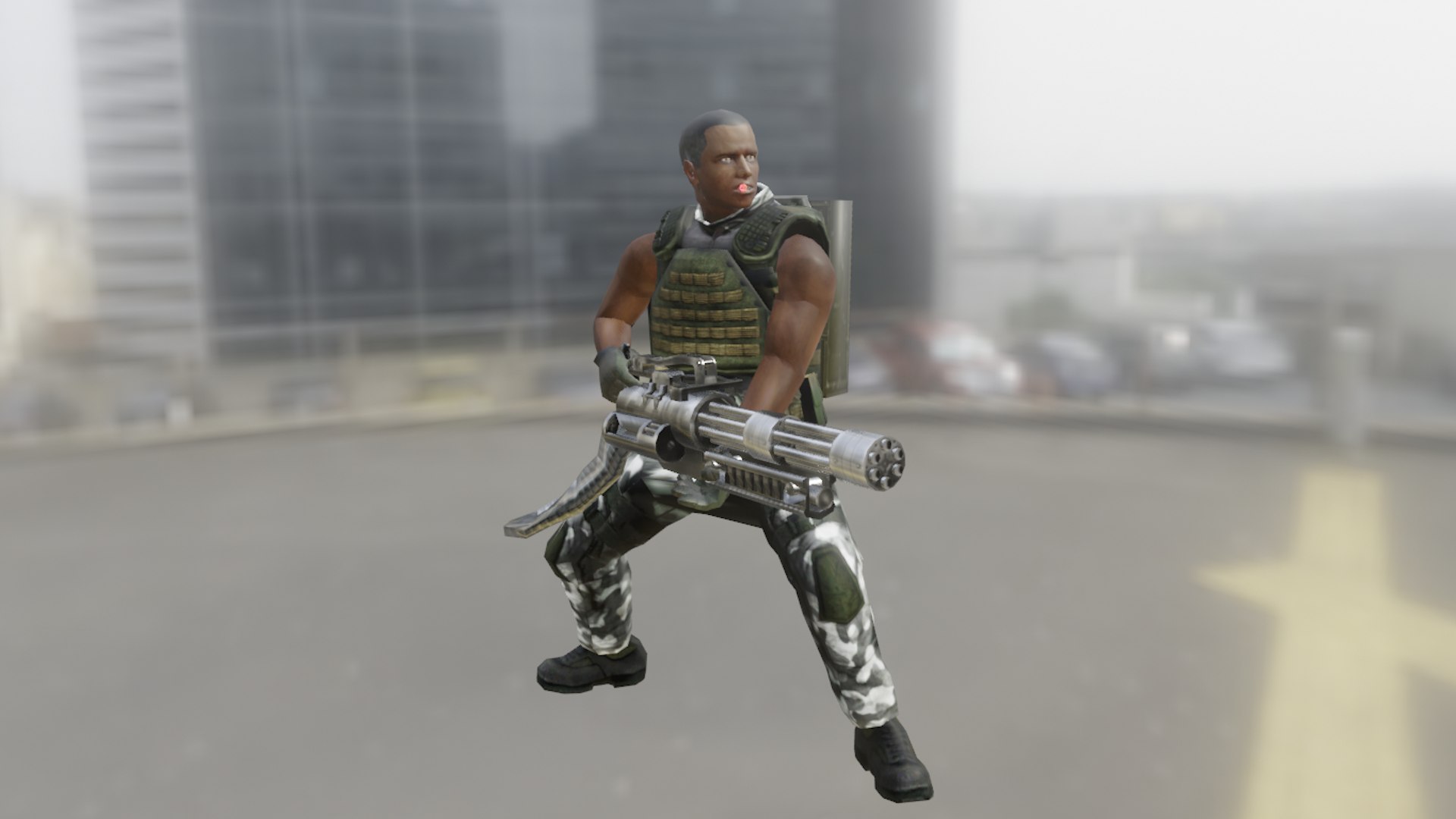 3D Improved Heavy Weapon Grunt Model - TurboSquid 1901185