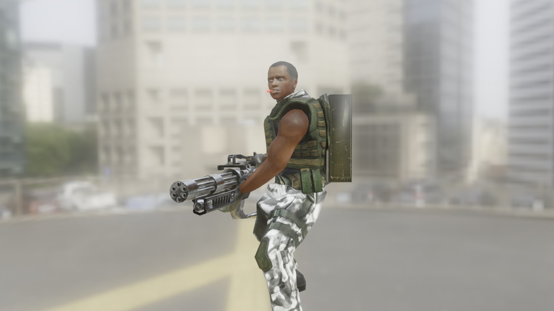 3D Improved Heavy Weapon Grunt Model - TurboSquid 1901185