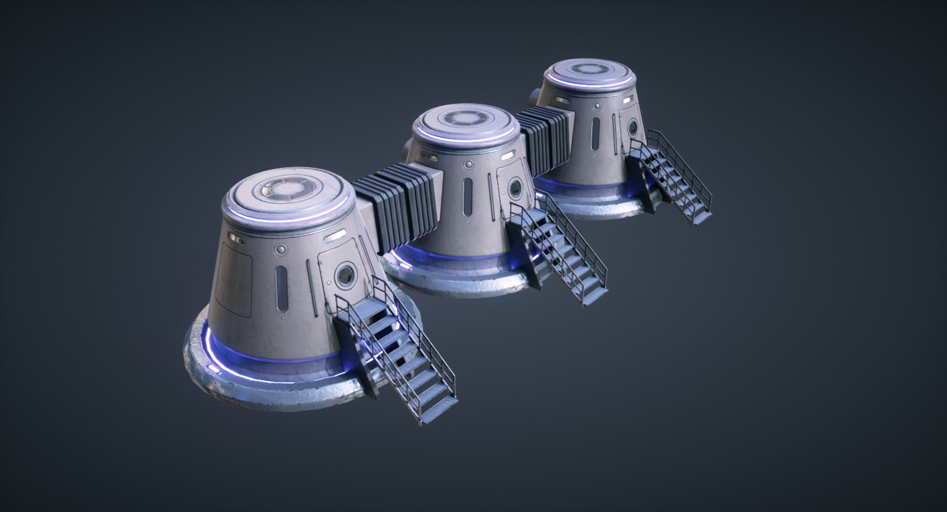 3D Mars Kitbash - Capsule Model - TurboSquid 1432018