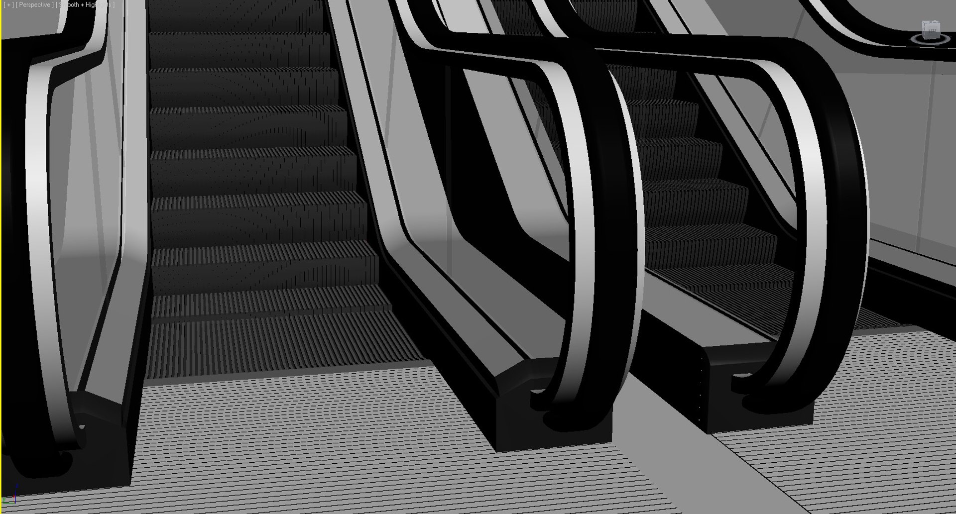 Escalator 3d 3ds