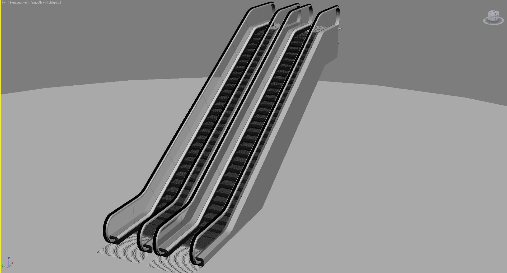 Escalator 3d 3ds
