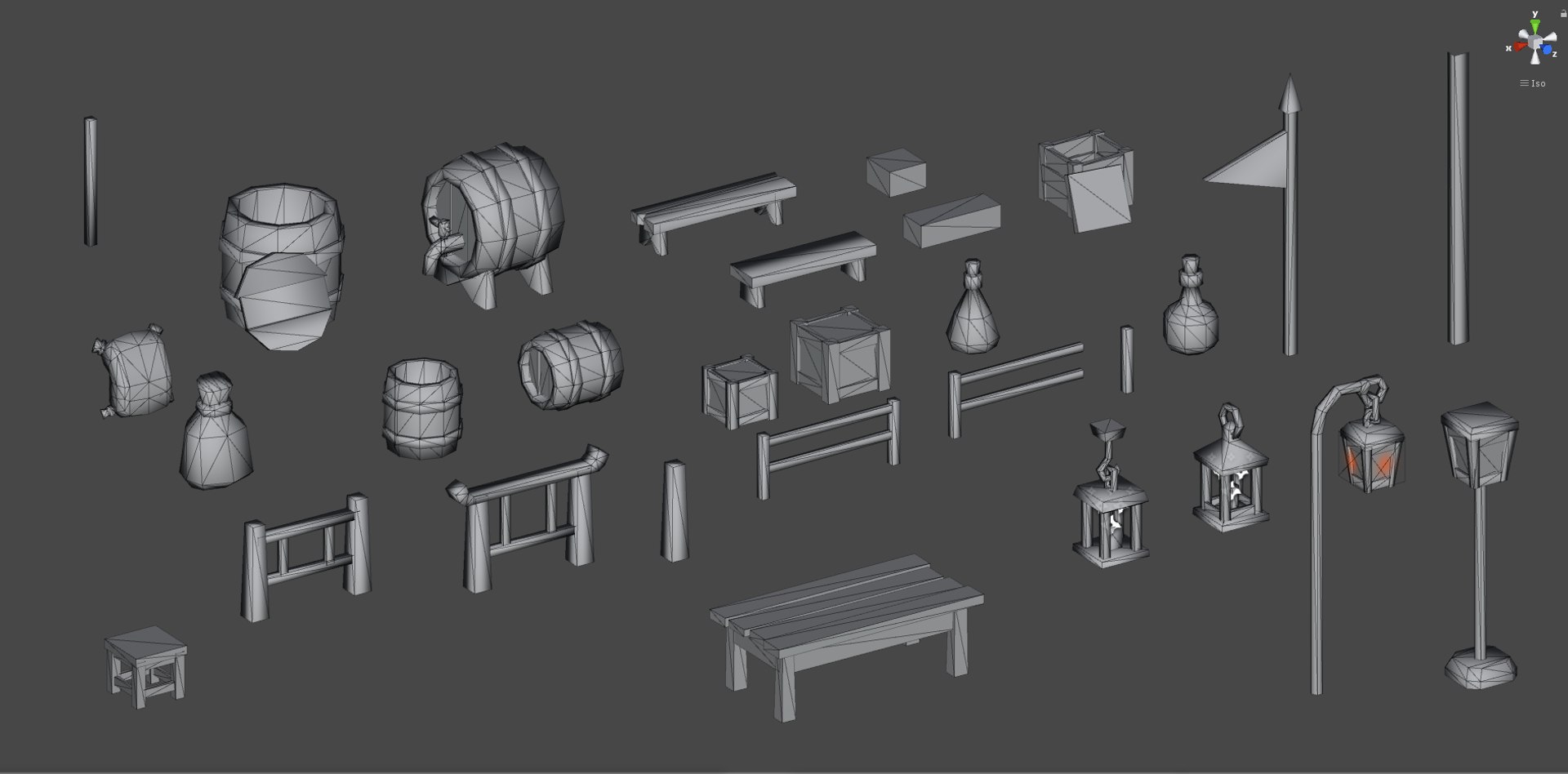 Buildings Hand Painted 3D - TurboSquid 1323838