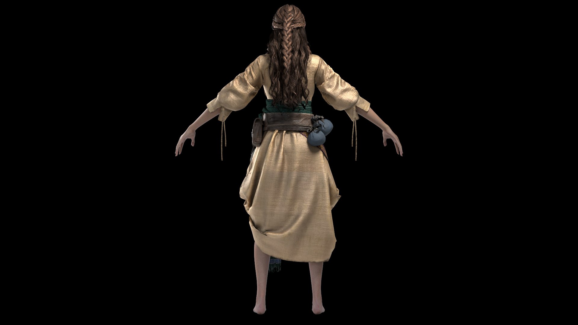 3D Merchant Realistic Female - TurboSquid 2146430