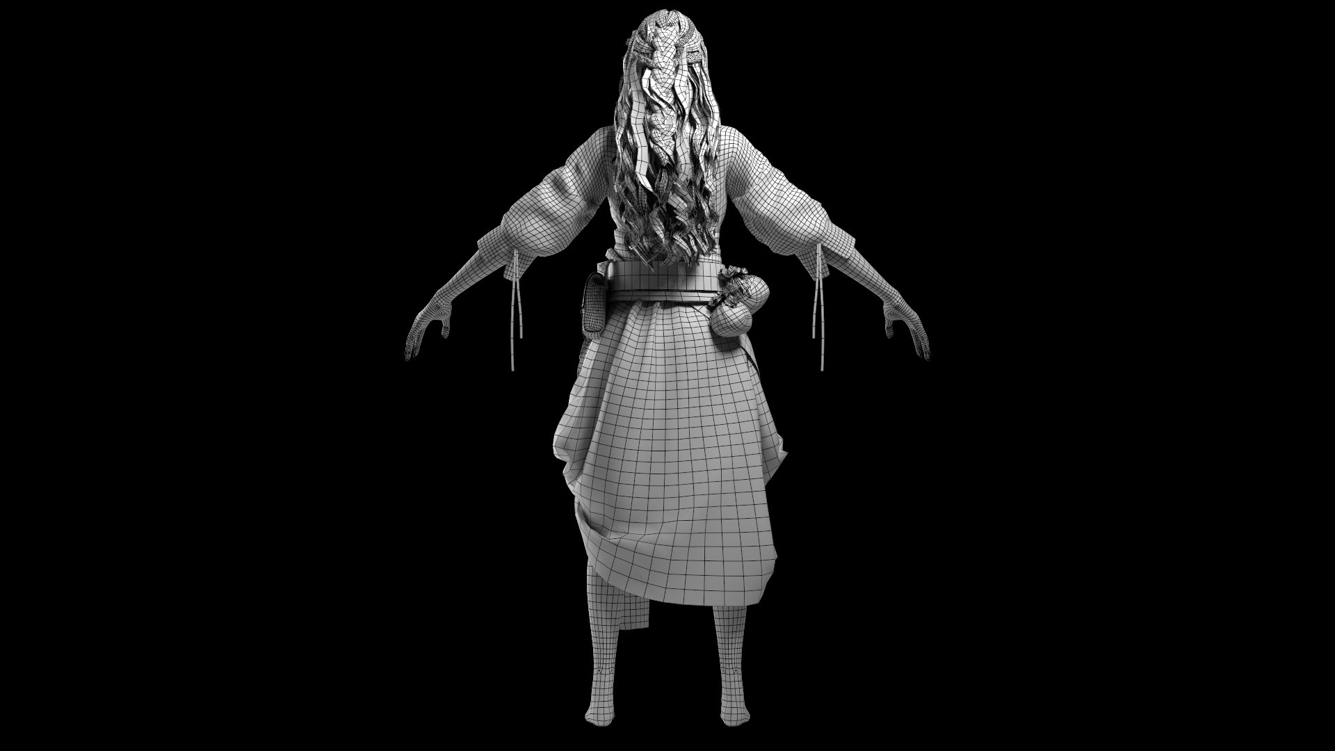 3D Merchant Realistic Female - TurboSquid 2146430