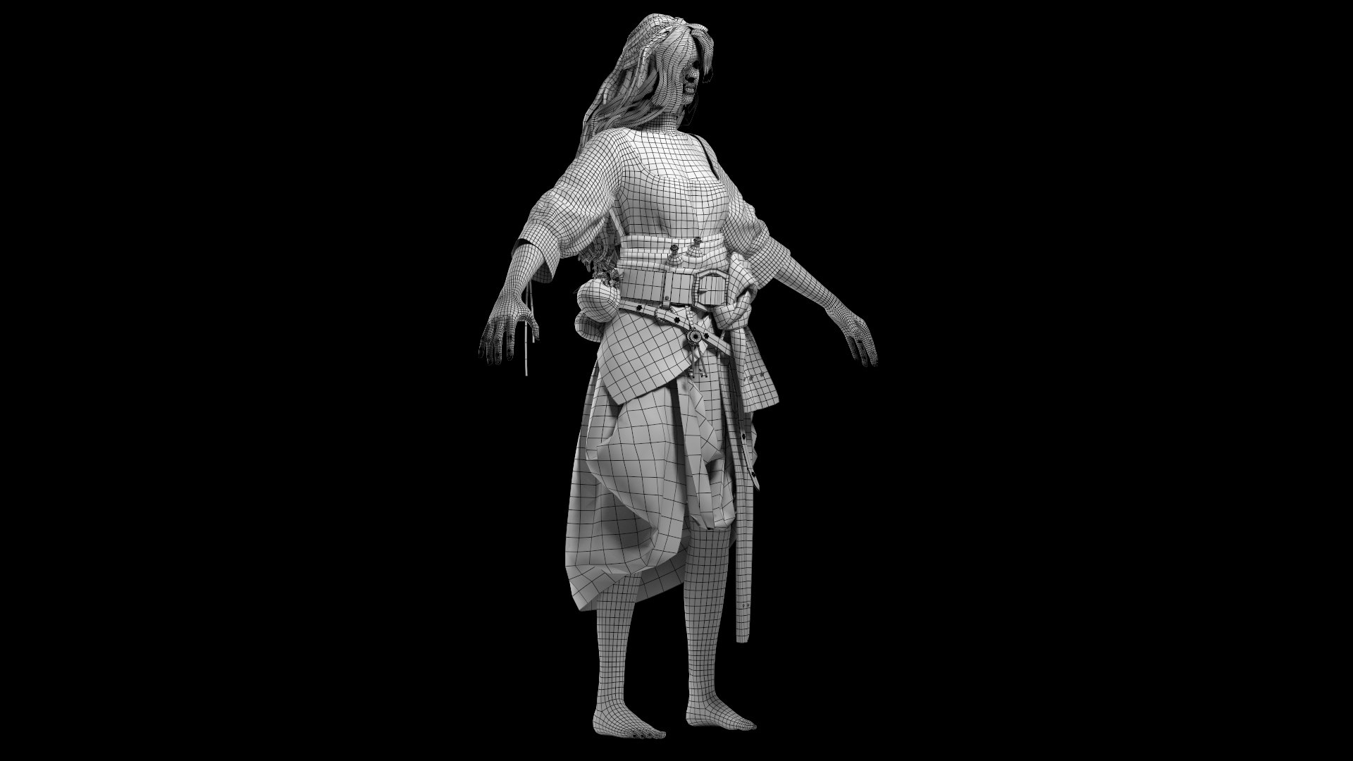 3D Merchant Realistic Female - TurboSquid 2146430