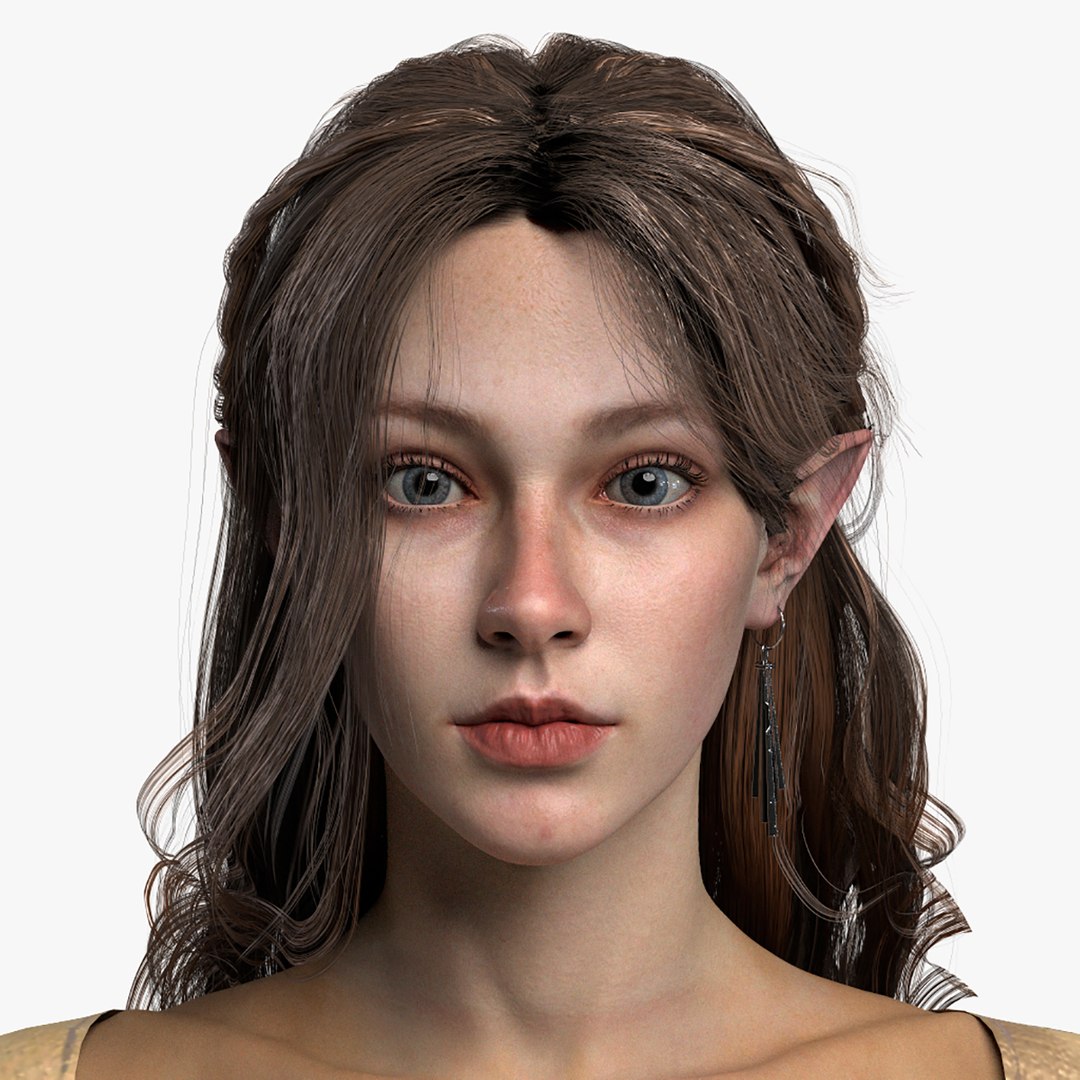 3D Merchant Realistic Female - TurboSquid 2146430